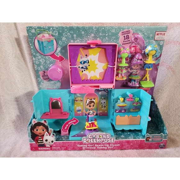 Gabby's Dollhouse | Toys | Gabbys Dollhouse Gabby Girl Dressup Closet ...